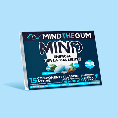 MIND THE GUM: integratore concentrazione contro stanchezza mentale ...